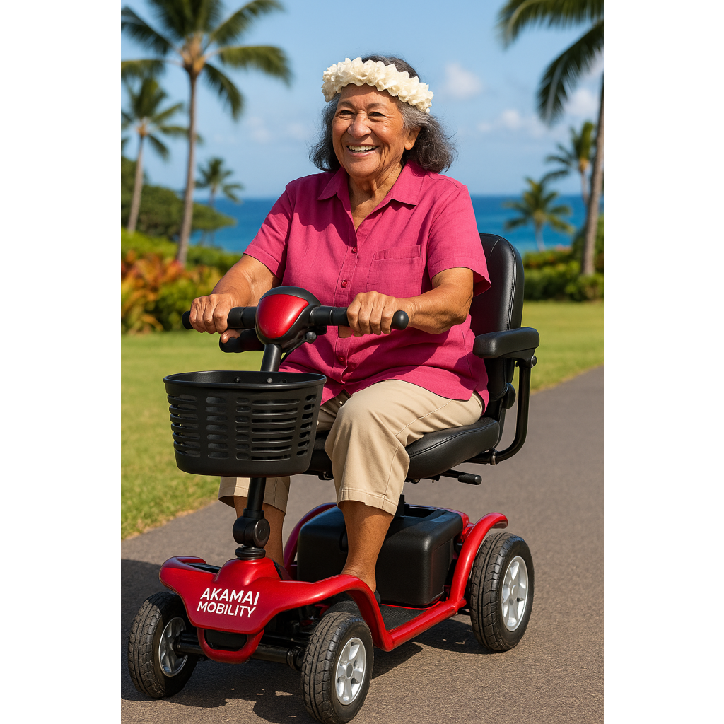 Heavy-Duty Mobility Scooter: Maui - Akamai Mobility
