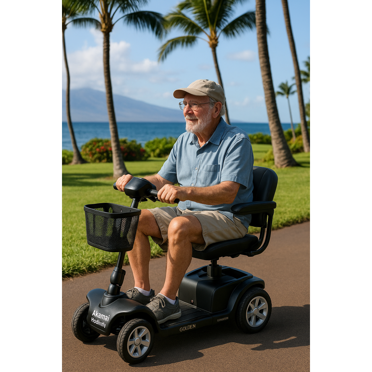 Lightweight Mobility Scooter: Maui - Akamai Mobility