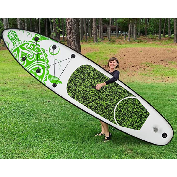 Inflatable Stand-Up Paddle Board Turtle - Akamai Mobility